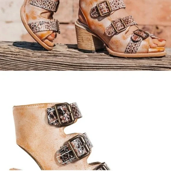 Freebird by Steven | Shoes | Freebird Quail Pink Multi Sandals | Poshmark